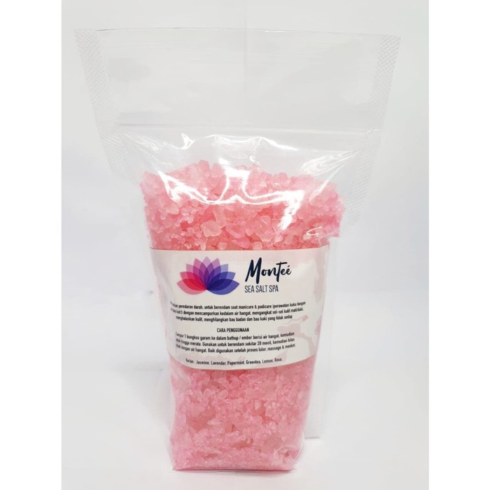 Jual salt-bath- garam spa aromaterapi rose-bathsalt -seasalt -pedicure ...