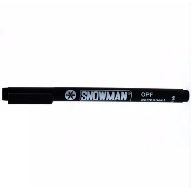 Jual SNOWMAN PULPEN OHP MARKER PERMANENT - 1 PCS | Shopee Indonesia
