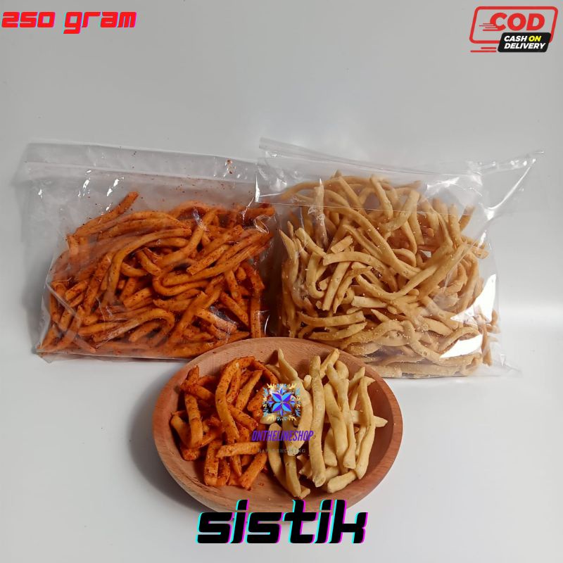 Jual sistik bawang 250 gram 2 varian rasa | Shopee Indonesia
