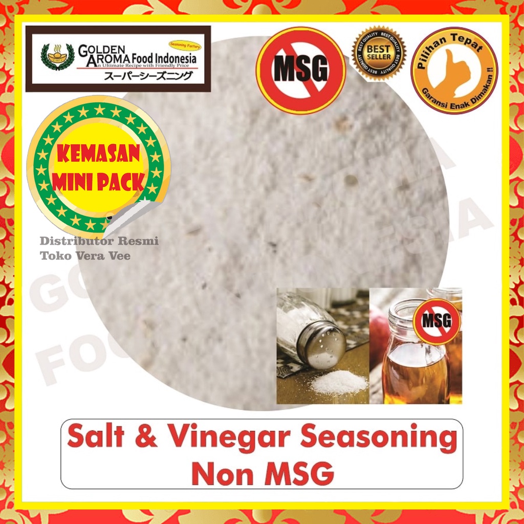 Jual Bumbu Tabur Rasa Salt And Vinegar Seasoning Non MSG 50Gr Bubuk ...