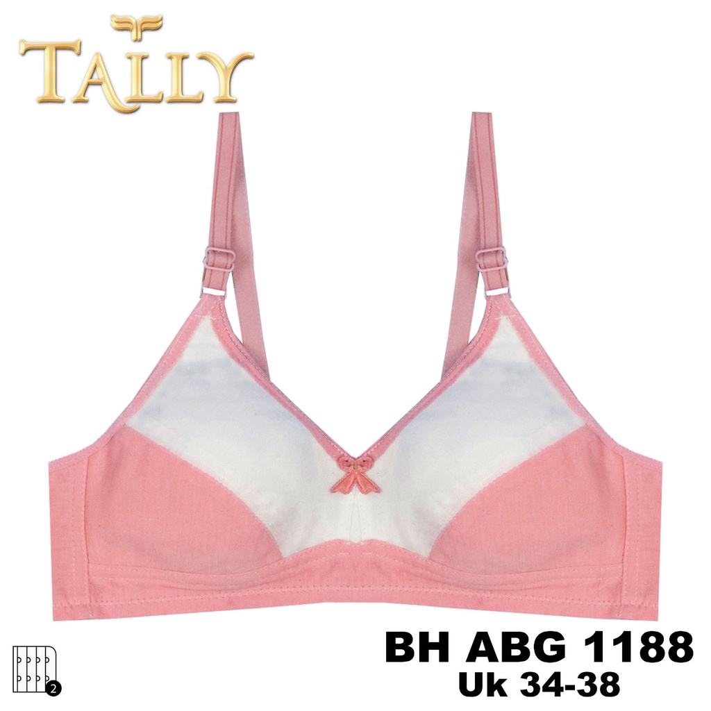 Jual TALLY BH 1188 Bra Remaja Busa Tipis Tanpa Kawat Bahan Katun CUP A Bra Anak Sekolahan ...