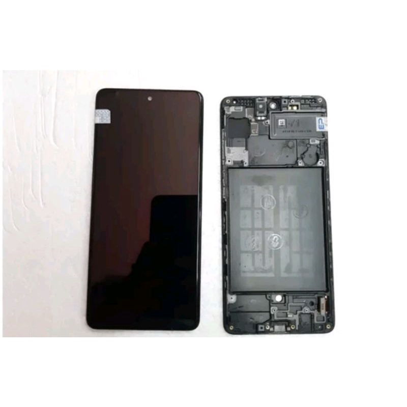 Jual Lcd Frame Samsung A71 2020 A715 A715F Bisa Fingerprint Amoled Big ...