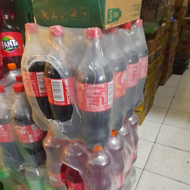 Jual fanta cocacola sprite 1 liter 1 pack | Shopee Indonesia