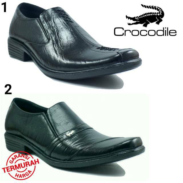 Jual COD | SEPATU PANTOFEL KULIT TANPA TALI CROCODILE 38 - 43 - Sepatu ...