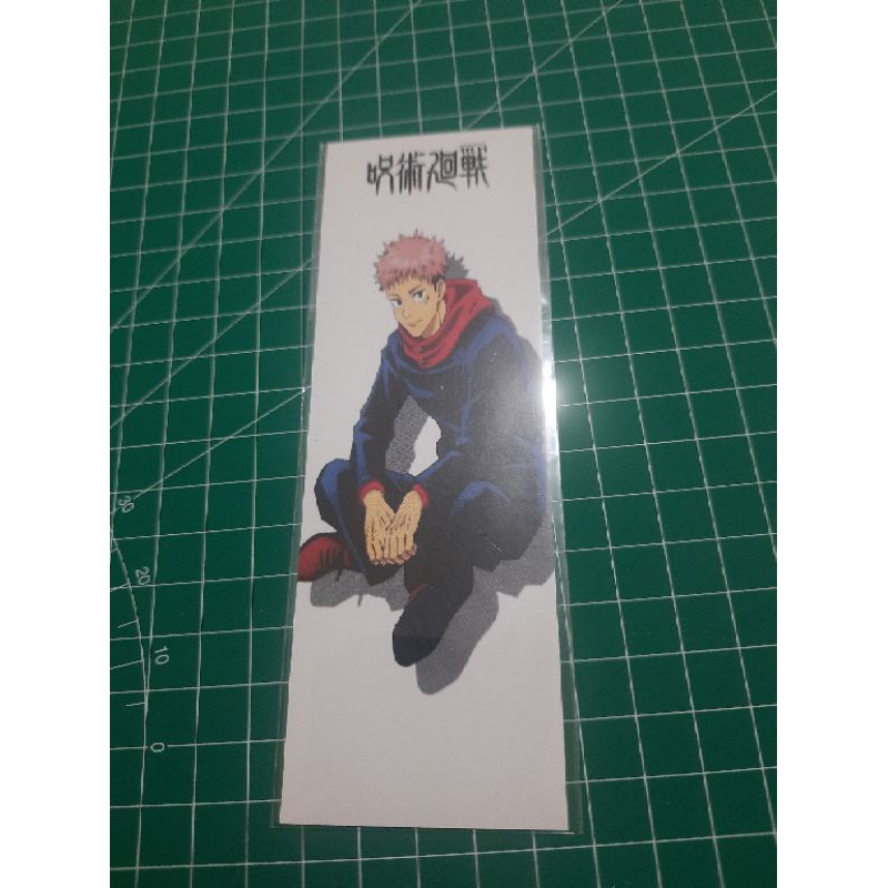 Jual Bookmark pembatas buku Anime Jujutsu Kaisen Itadori Yuji Sukuna ...