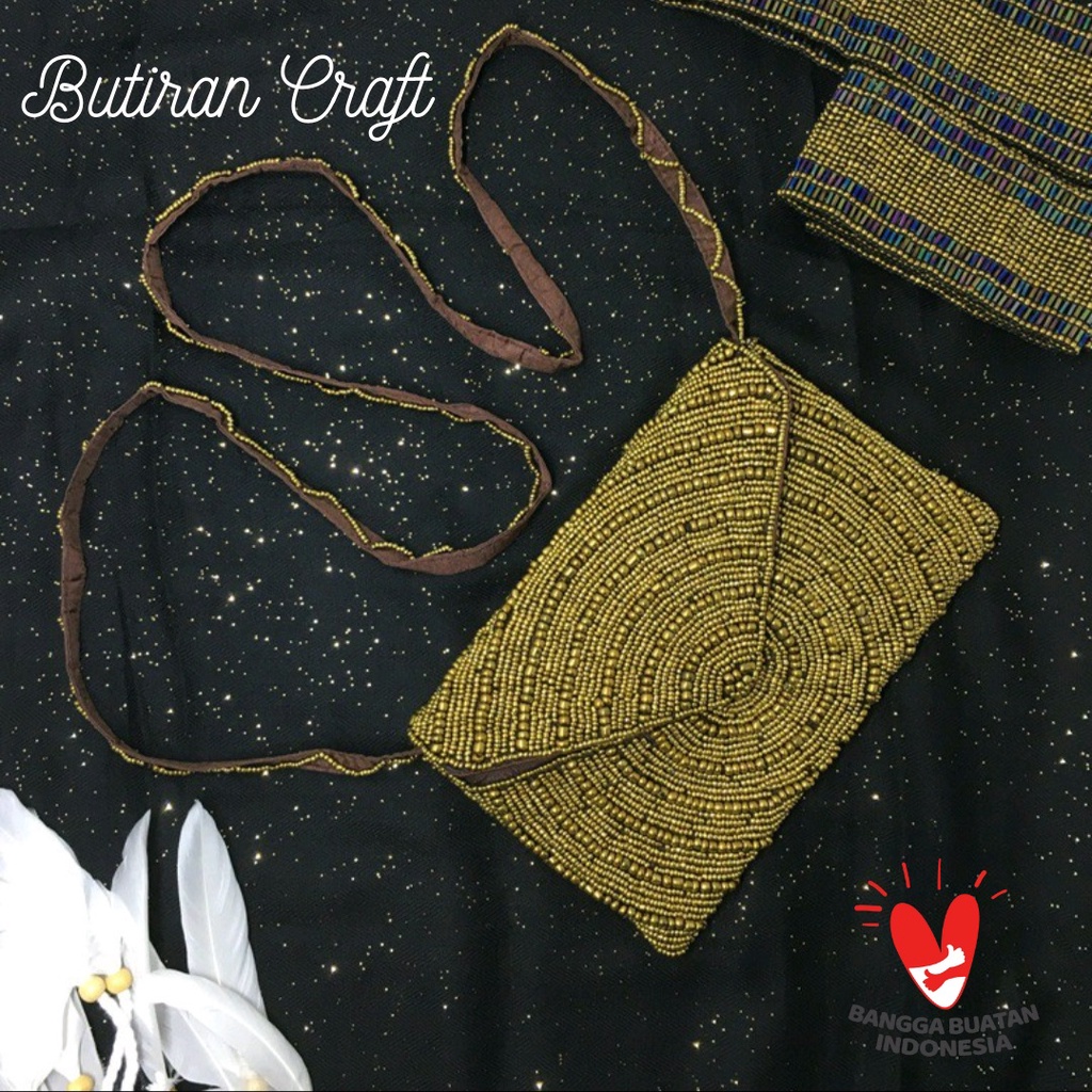 Jual Dompet Manik Monte Etnik Handmade Khas Bali TALI PANJANG (20 x 12 ...