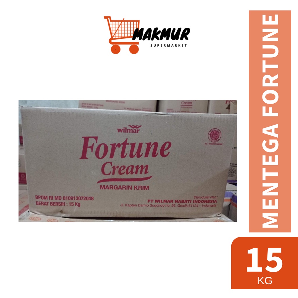Jual Margarin Cream Mentega Fortune 15 kg | Shopee Indonesia