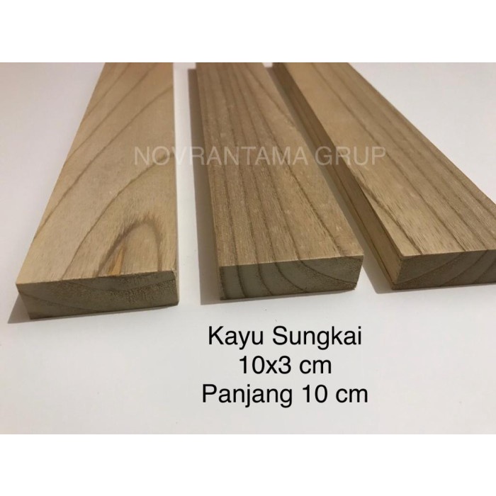 Jual Papan Kayu Sungkai Oven 10x3cm, Panjang 10cm | Shopee Indonesia