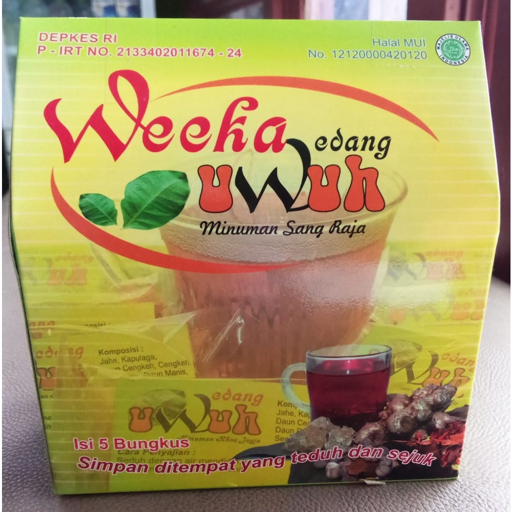 Jual Wedang Uwuh Weeka Box Isi 5 | Shopee Indonesia