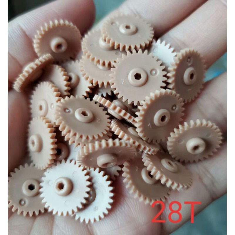 Jual Gir 28T coklat gir as roda Tamiya | Shopee Indonesia