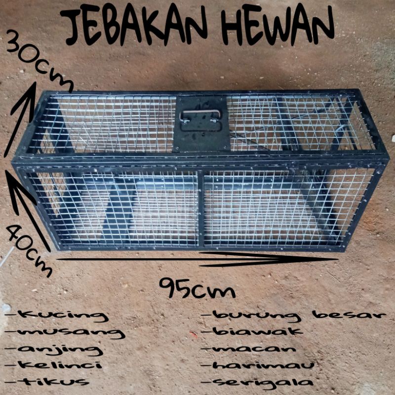 Jual JEBAKAN HEWAN UKURAN BESAR/UKURAN JUMBO KHUSUS MUSANG, ULAR ...