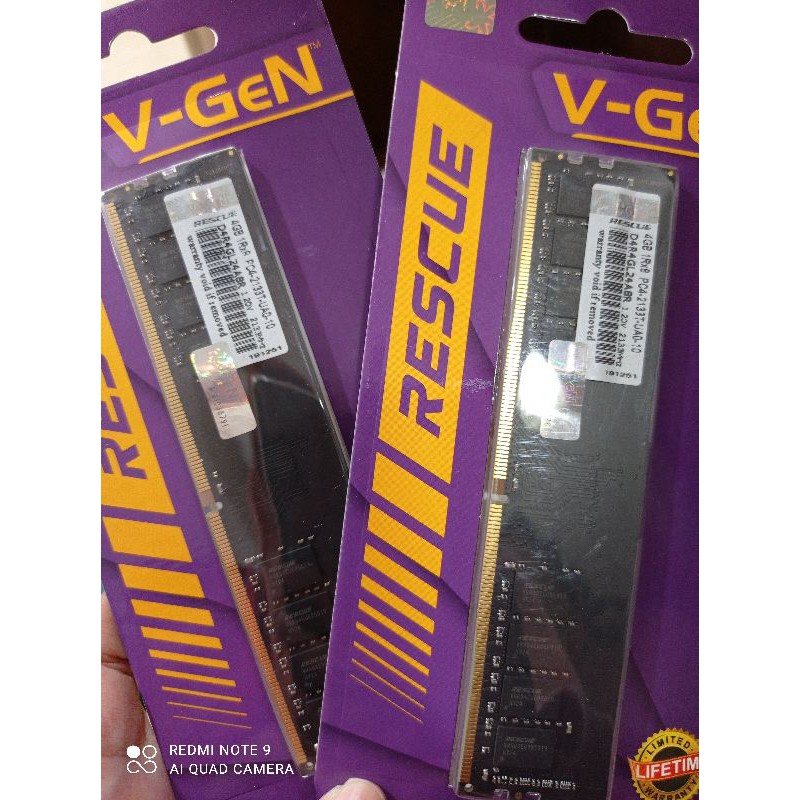 Jual RAM PC V-GEN DDR4 4GB Memory V-GeN | Shopee Indonesia