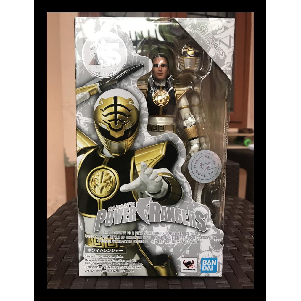 Jual BANTING HARGA SHF / S.H.FIGUARTS WHITE RANGER MIGHTY MORPHIN POWER ...