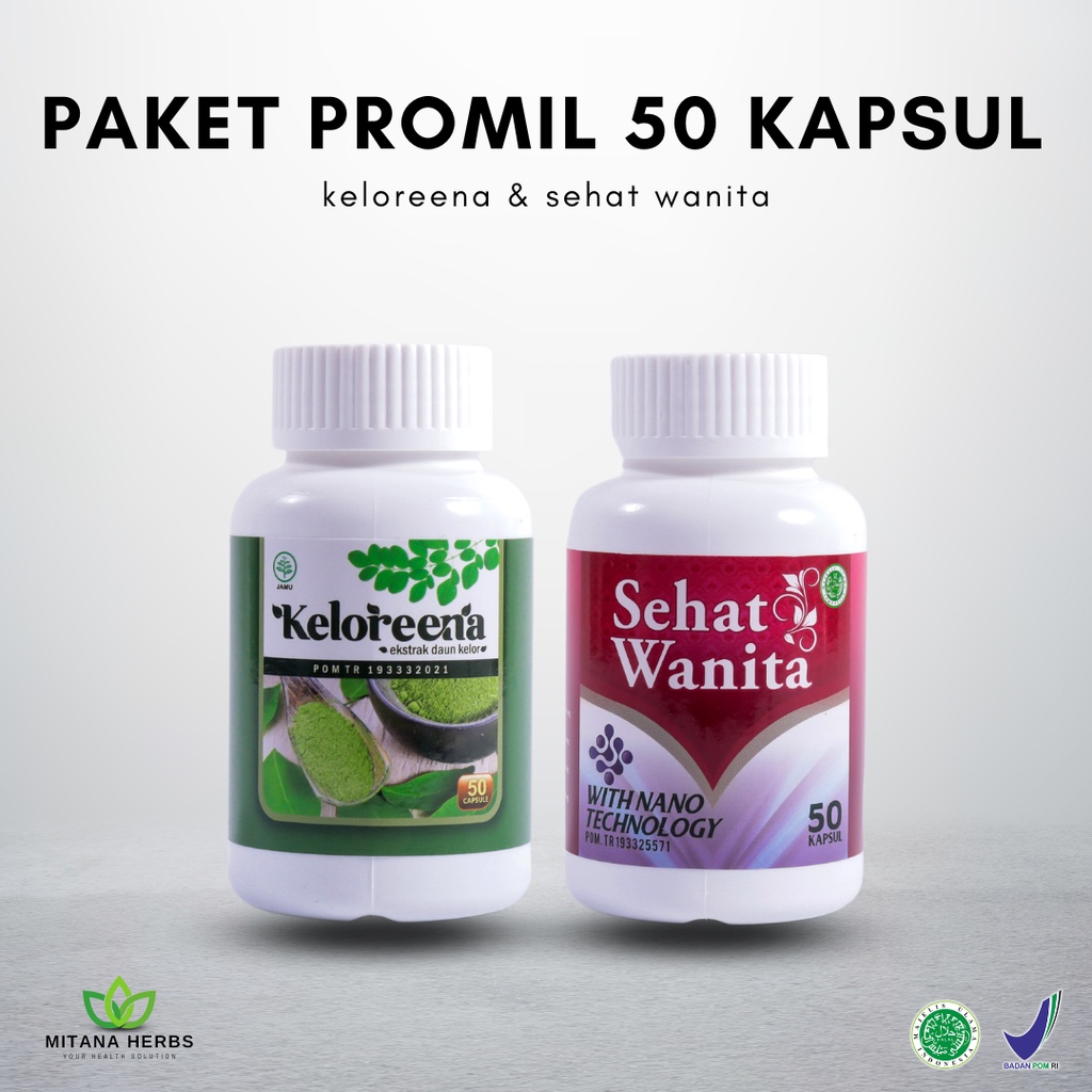 Jual Mitana Herbal - Paket Promil Penyubur Suami Dan Istri Keloreena ...