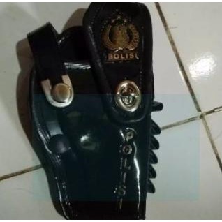 Jual MOXER SARUNG SENJATA LOGO TRIBRATA/HOSTER LAK HITAM | Shopee Indonesia