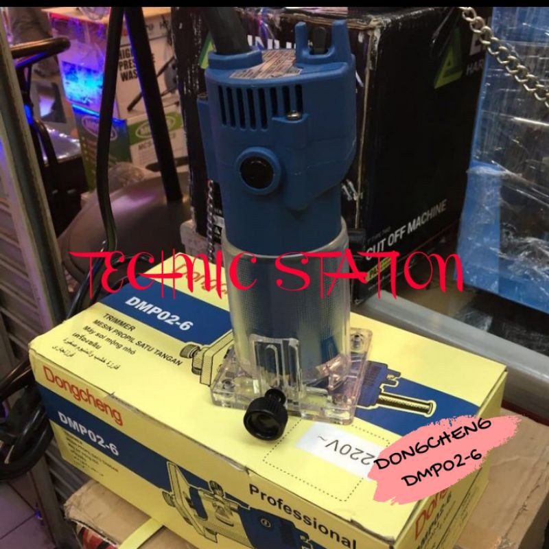 Jual Ready!!!DMP02-6 DONGCHENG DMP 02-6 Mesin Profil kayu TRIMMER 6 mm ...