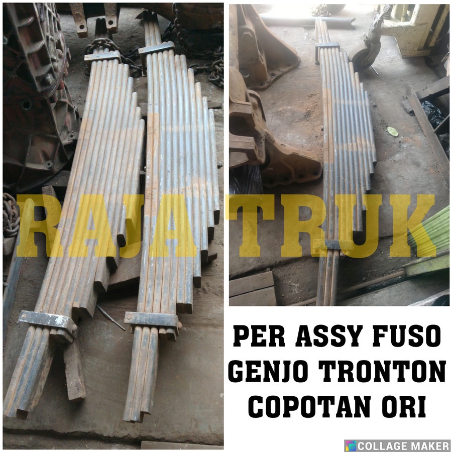 Jual Per belakang assy Mitsubishi FUSO GENJO Tronton Copotan ori spring ...