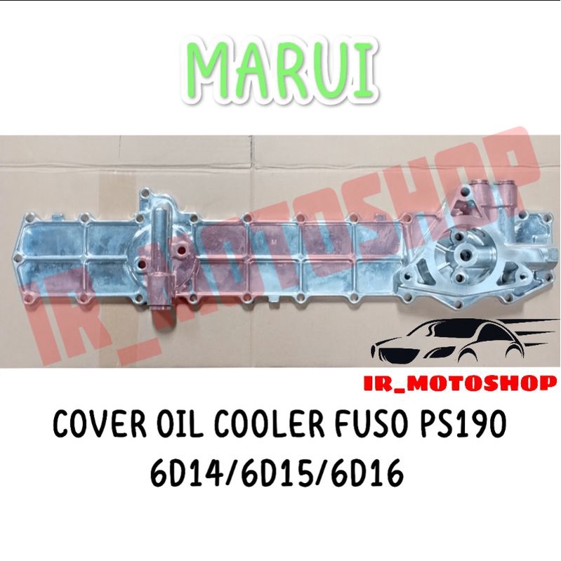 Jual COVER OIL COOLER FUSO PS190 6D14 6D15 6D16 MARUI (BONUS ORING ...