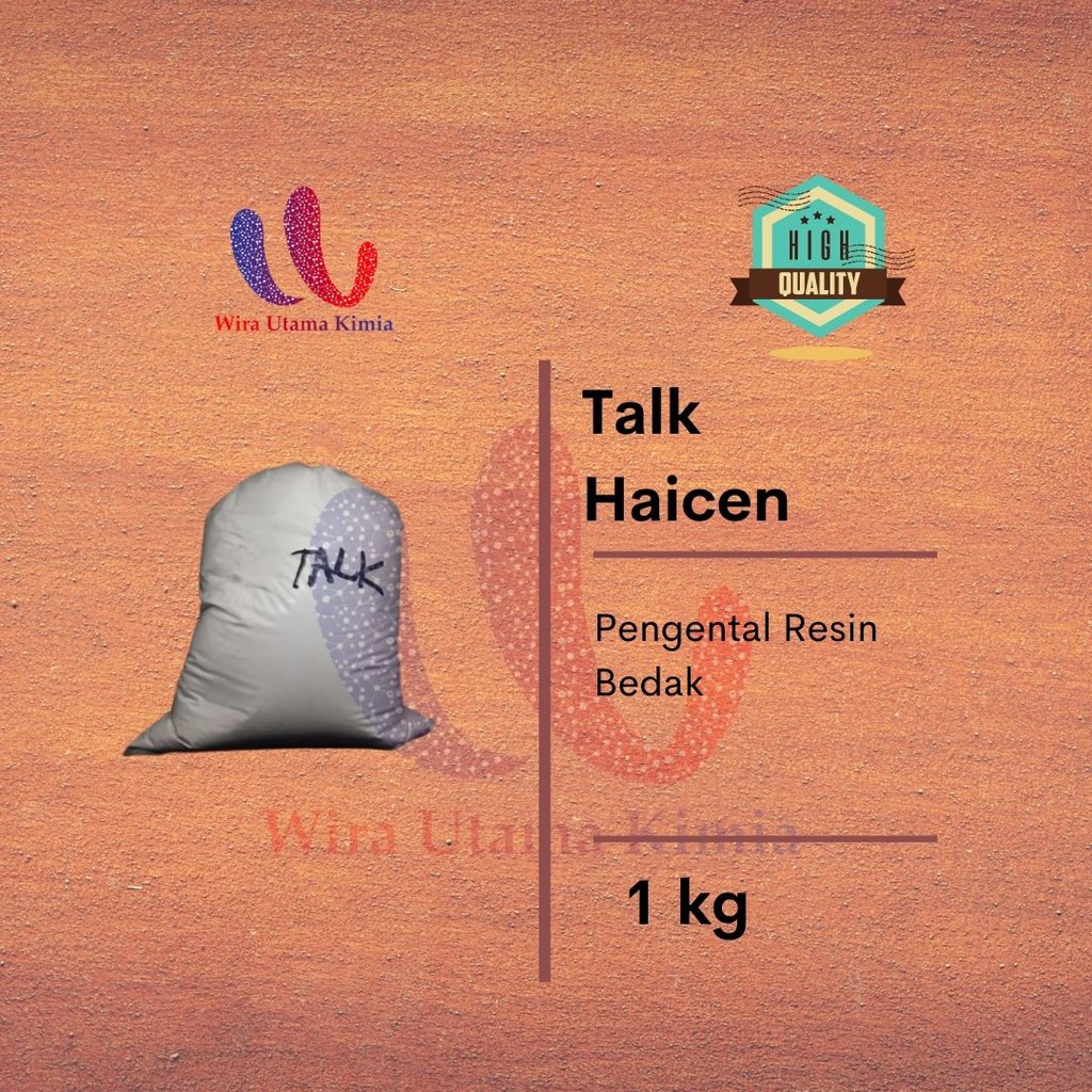 Jual Talc Liaoning resin / talek / powder resin 1kg / Sahabat bisnis ...