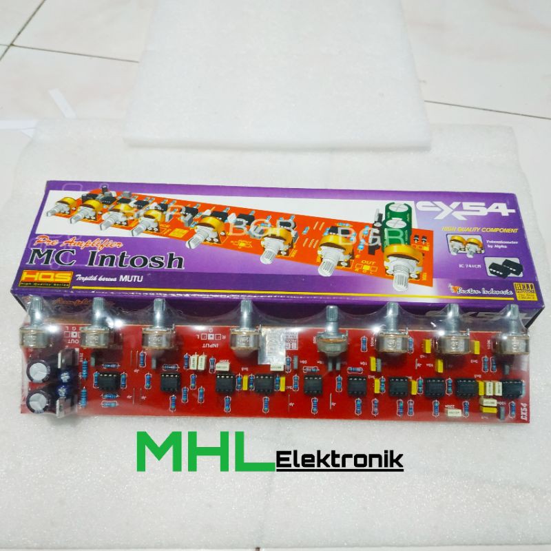 Jual Pre Amplifier MC intosh Tone Control Stereo CX54 PRODUK ORI BELL ...