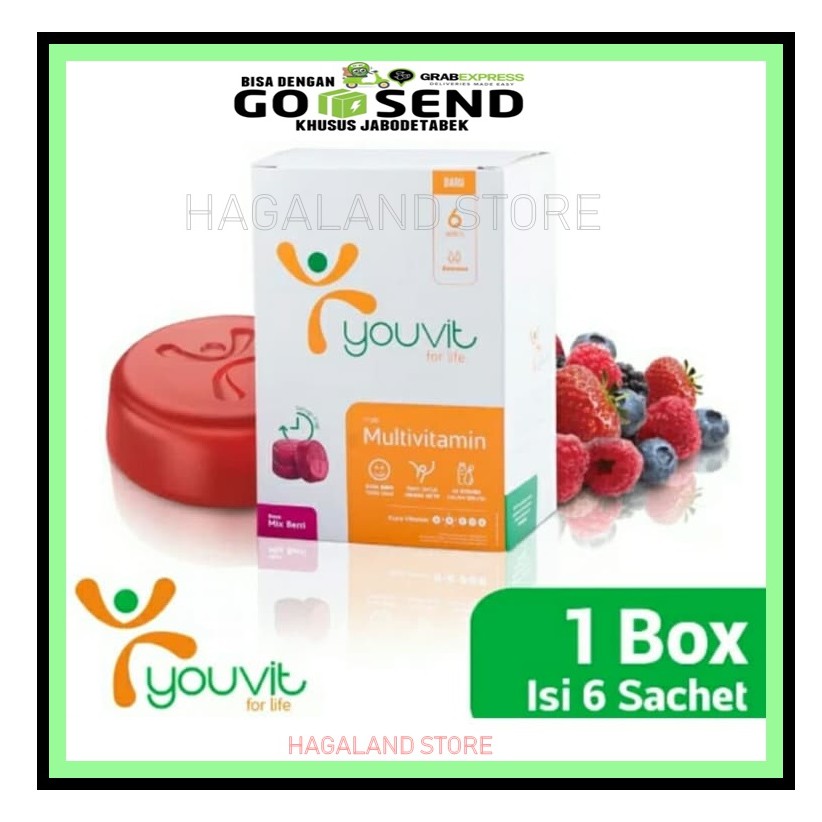 Jual Youvit Dewasa Ukuran 1 Box | Multivitamin Gummy Mixberry Dewasa 1 ...