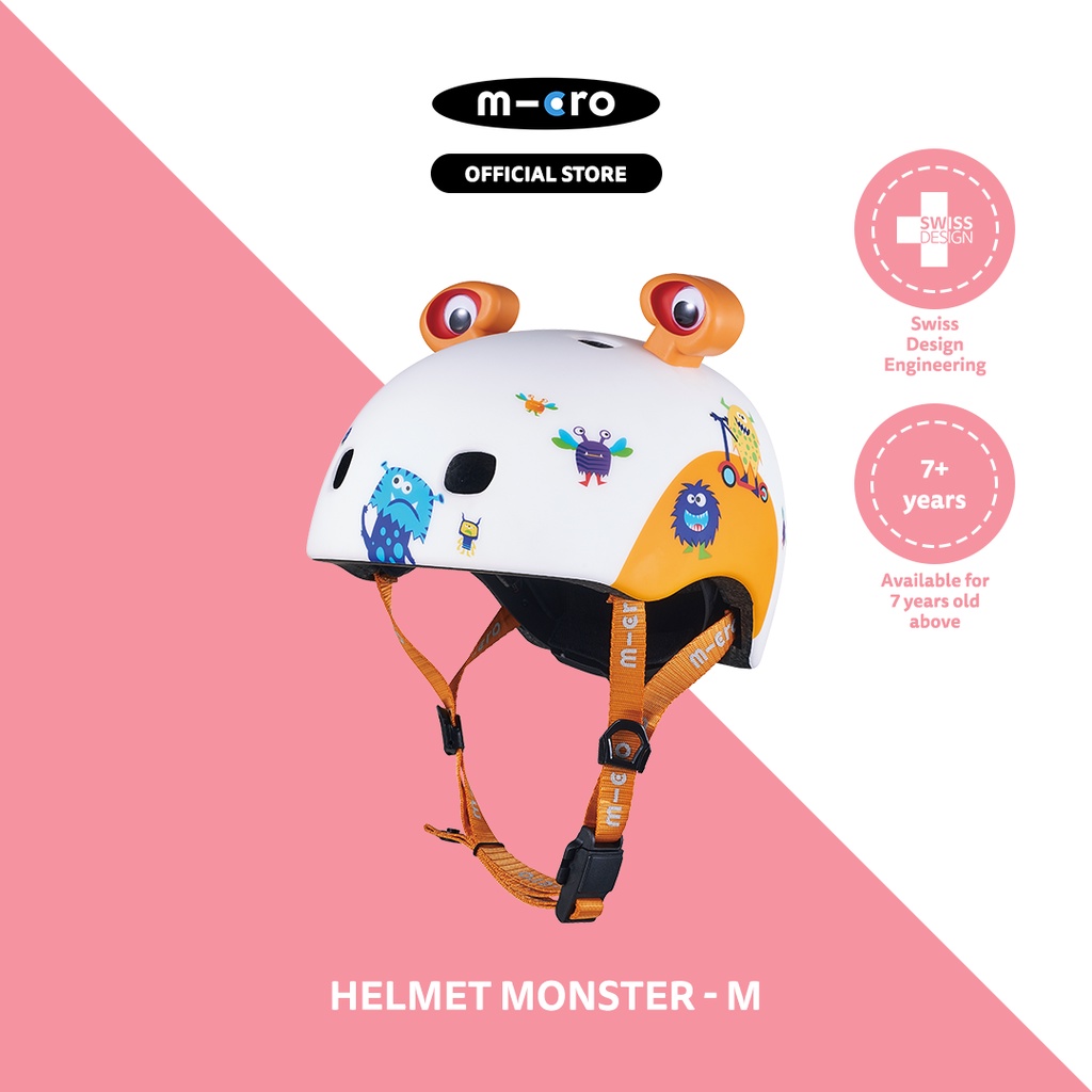Jual Micro ACC GTL Monsters Helmet M | Shopee Indonesia