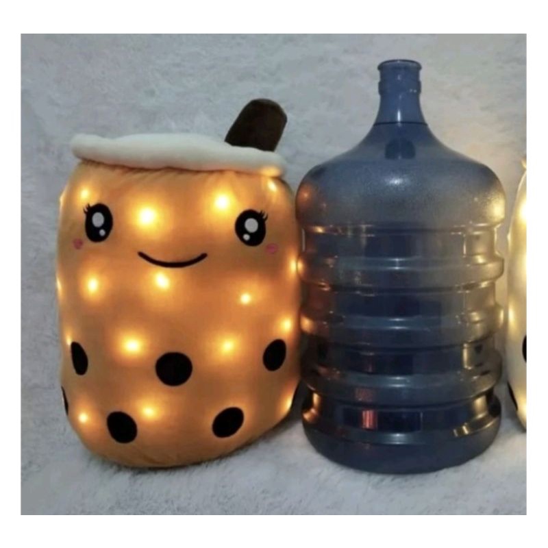 Jual Boba LED Galon Jumbo / BOBA LED JUMBO Boneka boba JUMBO milk tea ...