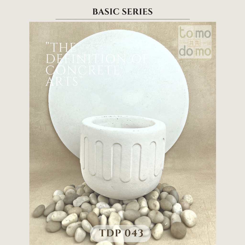 Jual [TDP 043] Pot Bunga Tanaman | Dekorasi Taman Kebun | Pot Bulat ...