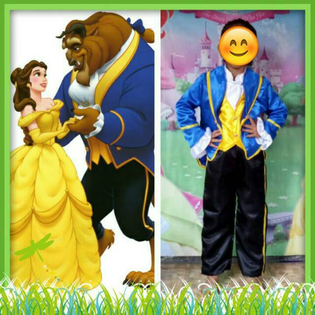 Jual Prince Adam Kostum Pangeran Adam Costume Beauty And The Beast ...
