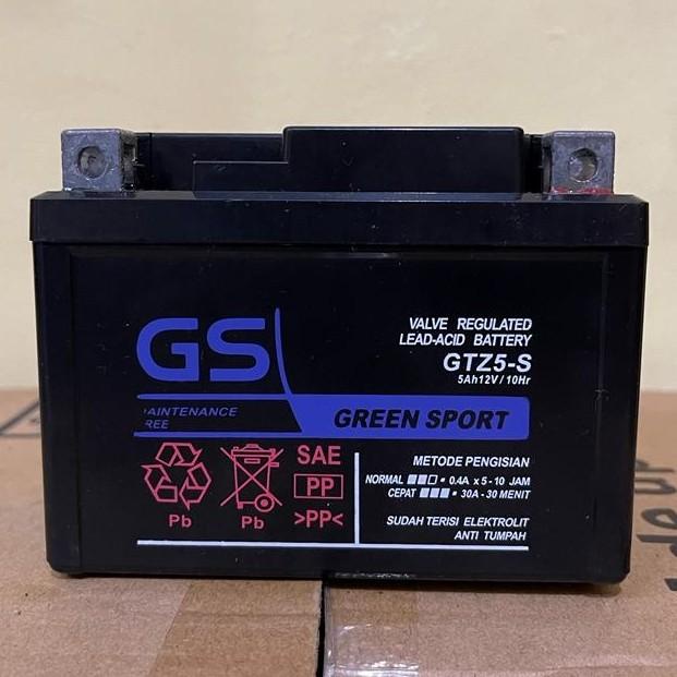 Jual Aki Motor Honda Supra X 125 , Karisma , Vario Gtz5S-Bs Gs Aki Kering | Shopee Indonesia