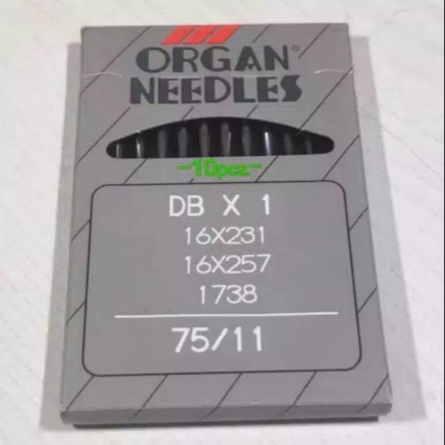 Jual Jarum jahit(DBx1)(DP x5)(DPx17)(DCx1)(TVx5/7)ORGAN original japan | Shopee Indonesia