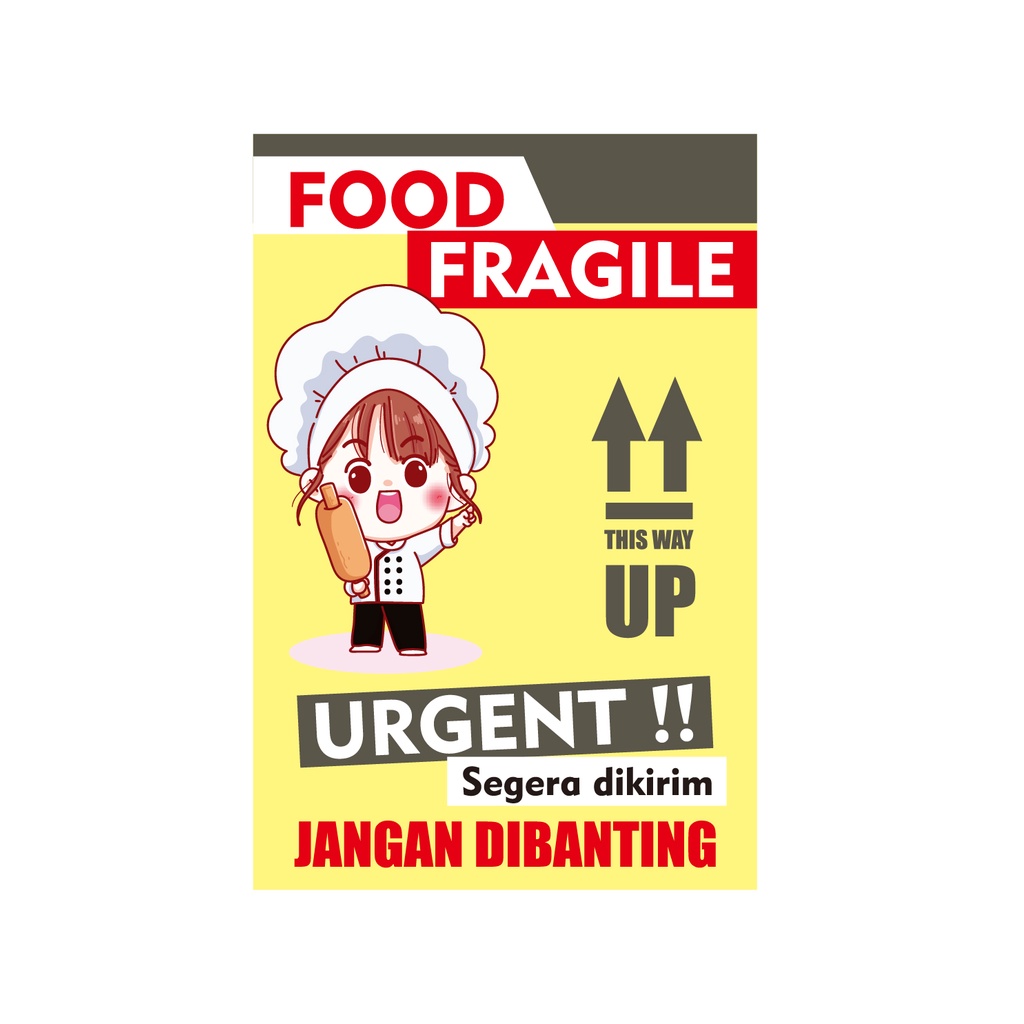 Jual Stiker/Sticker FRAGILE (4x6 cm) cuttingsticker - stickercustom ...