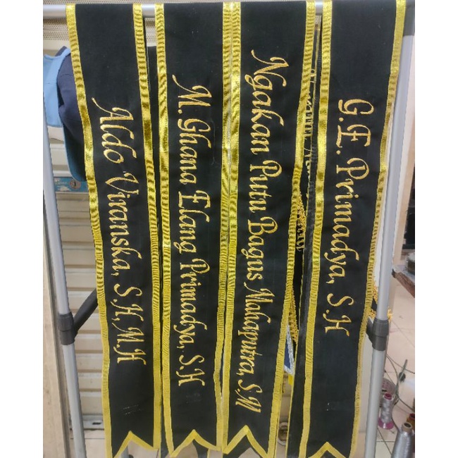 Jual Selempang Wisuda Bludru panjang 2 meter ukuran jumbo | Shopee ...