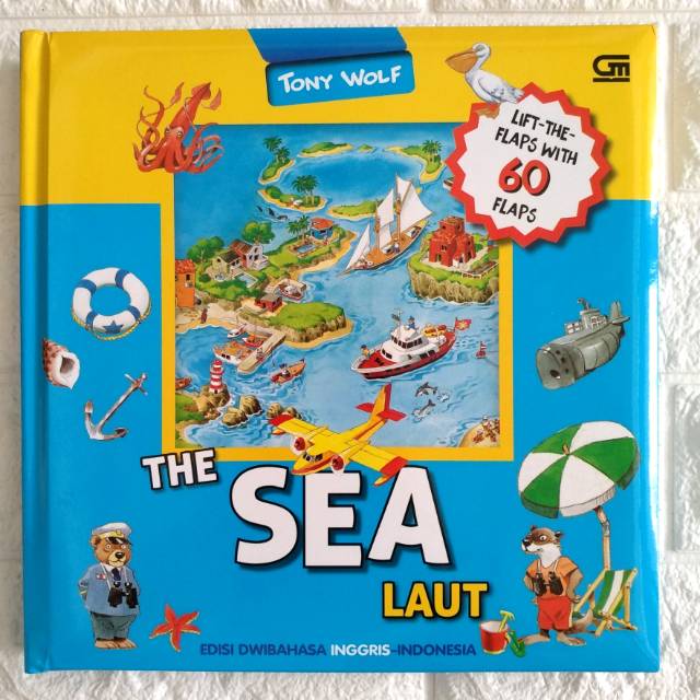 Jual Tony Wolf Series SEA. Boardbook. Lift the flap. Board book ...