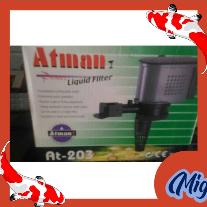 Jual pompa aquarium ATMAN AT 203 pompa celup power head | Shopee Indonesia