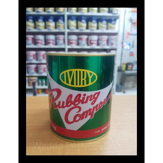 Jual Rubbing Compound Ivory / Kompon Merah Ivory 1Kg | Shopee Indonesia