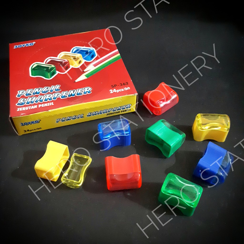 Jual Rautan pensil joyko roti klasik pencil sharperner SP-362 . 24 unit ...