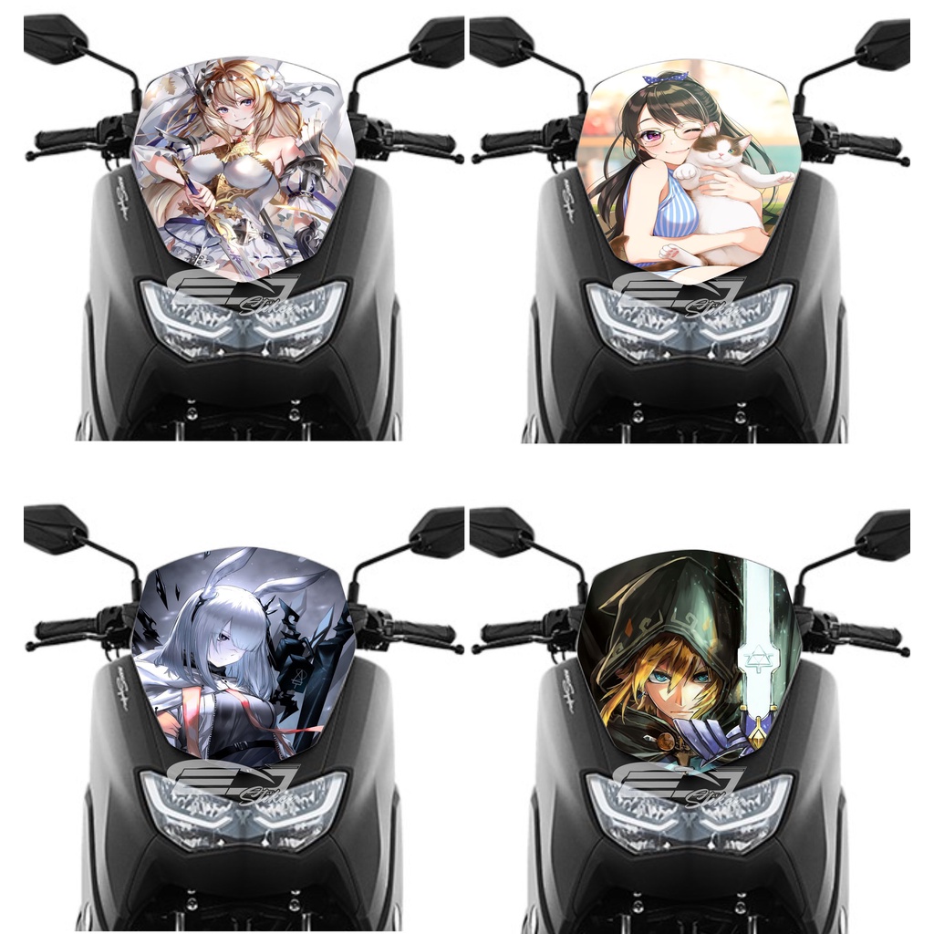 Jual STIKER WINSHIELD VISOR PCX / STIKER MIKA DEPAN PCX / SRIKER TAMENG ...