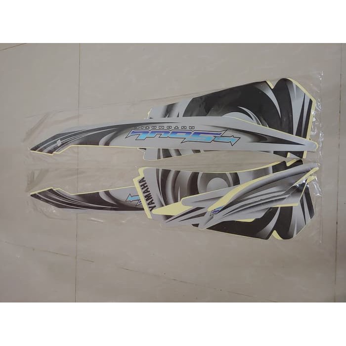 Jual Stiker Bodi & Lis Body & Striping Mio Soul 2007 Silver | Shopee ...