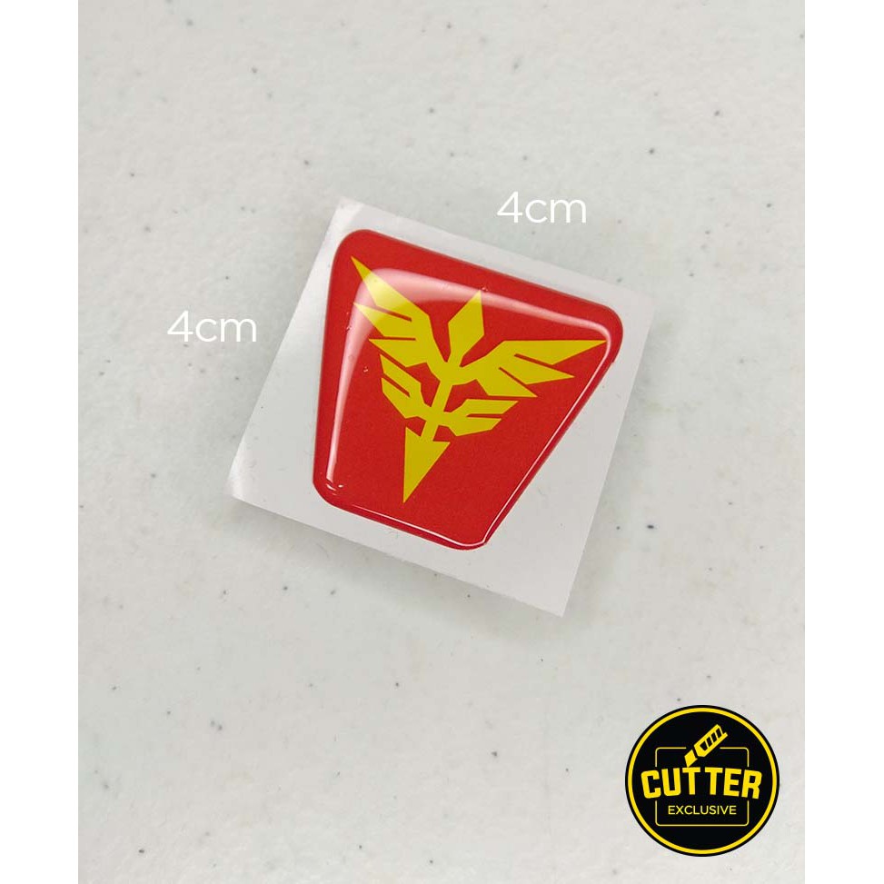 Jual emblem sticker resin NEO ZEON GUNDAM | Shopee Indonesia