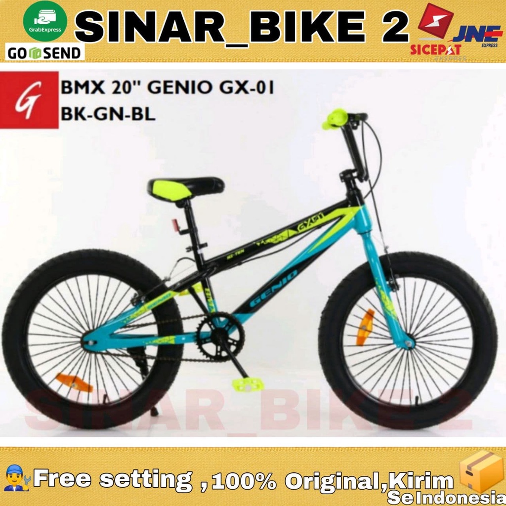 Jual Sepeda Anak BMX Genio GX-01 Ukuran 20 Inch | Shopee Indonesia