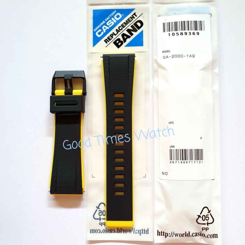 Jual STRAP G-SHOCK GA-2000-1A9 GA 2000 Casio Original | Shopee Indonesia