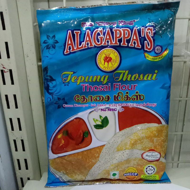 Jual ALAGAPPAS TEPUNG THOSAI 500G | Shopee Indonesia