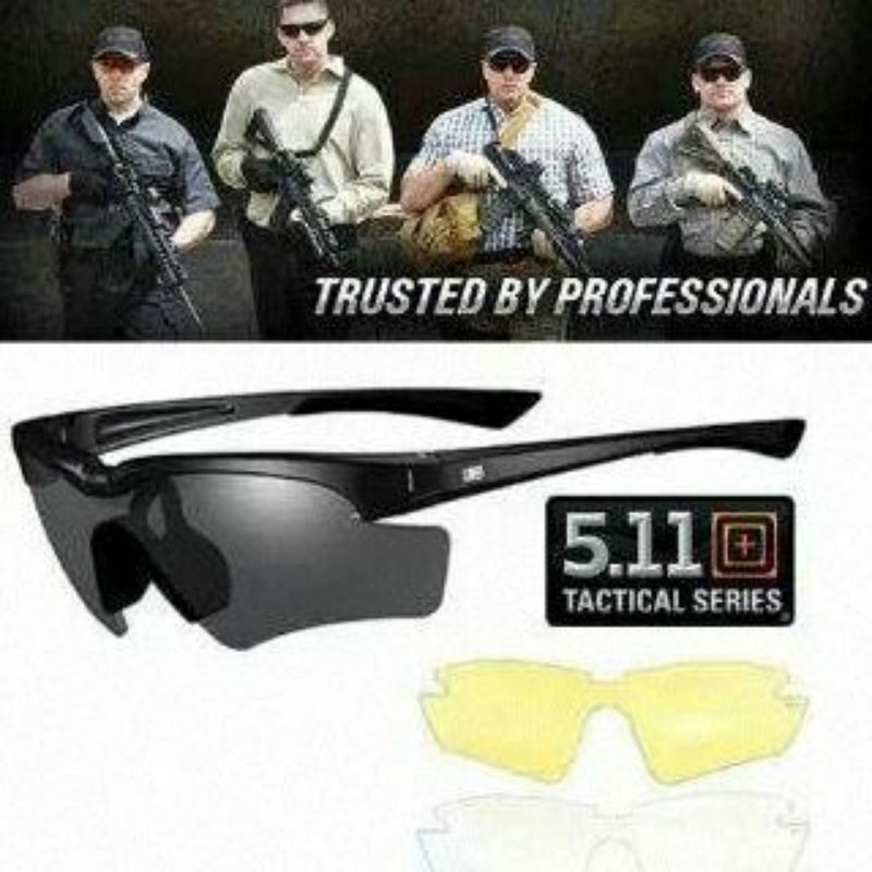 Jual KACA MATA TACTICAL 511 KACA MATA OUTDOR TACTIS 3 LENSA | Shopee ...