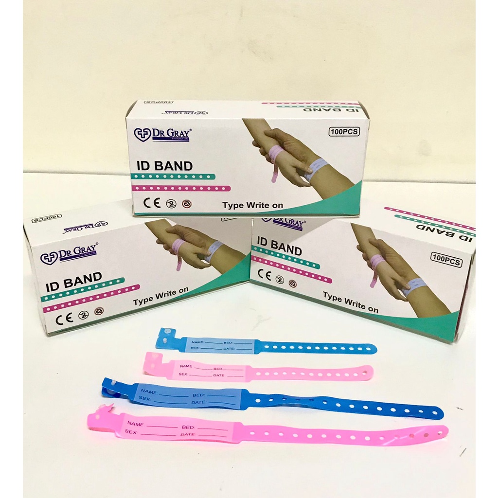 Jual DR GRAY Gelang pasien Gelang rumah sakit opname bracellet ID Band ...