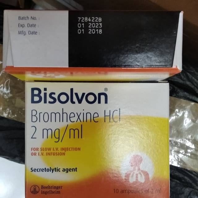 Jual Bisolvon injeksi/box terlaris | Shopee Indonesia