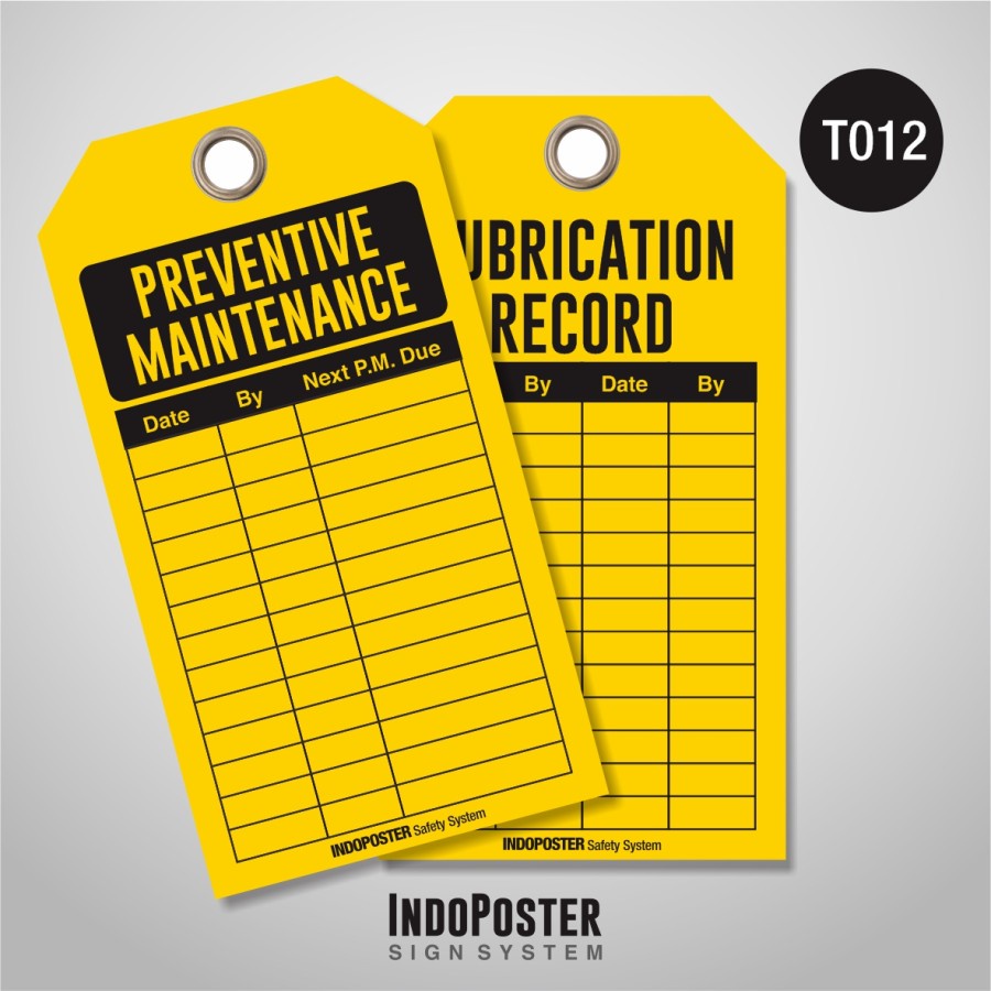 Jual Tag Out LOTO Lock Out Tag Out PVC Safety K3 OSHA ANSI ISO ...