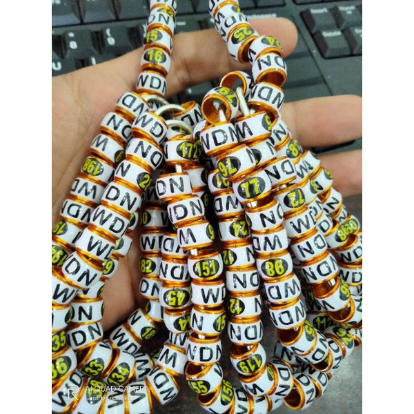 Jual RING BURUNG DONAT STIKER BUAT MERPATI MURAI BATU JALAK LOVE BIRD ...