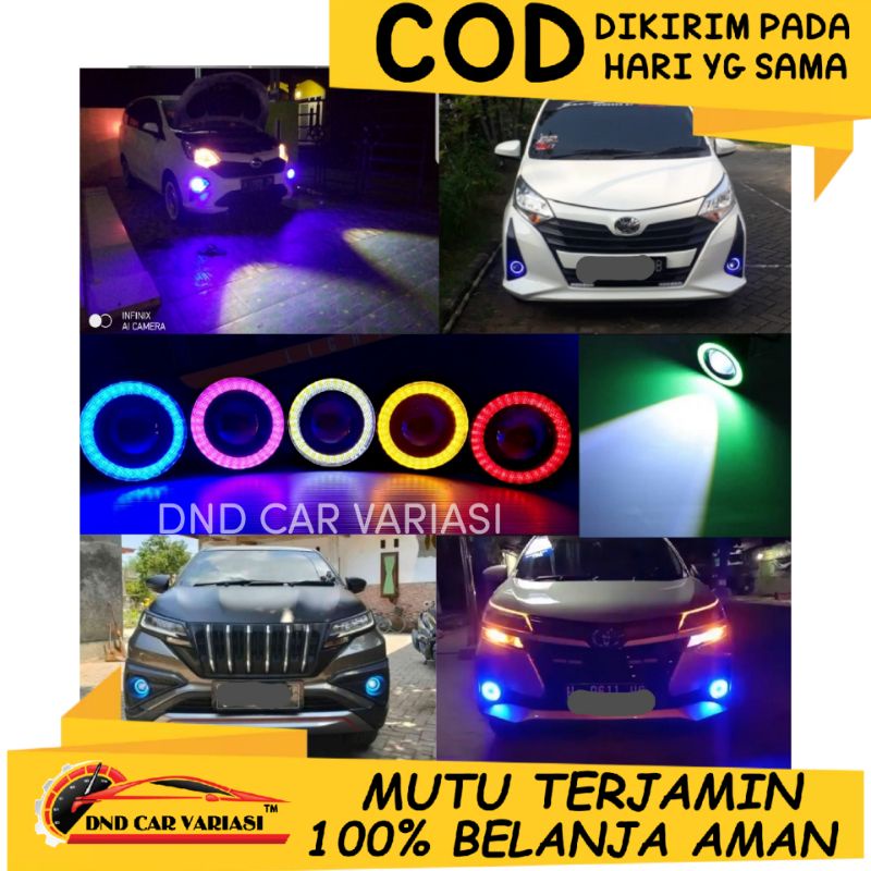 Jual SEPASANG FOGLAMP 89MM VARIASI AYLA CALYA SIGRA AVANZA XENIA RUSH ...