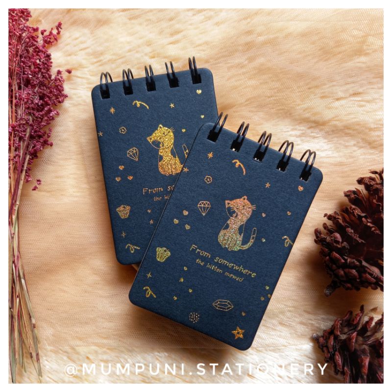 Jual Notebook Mini Hitam Polos | Shopee Indonesia